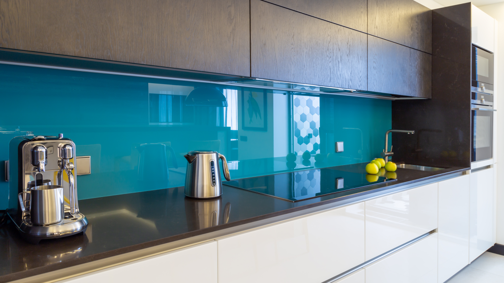 Coloured Glass Kitchen Splashbacks | Custom Colours & UK Made